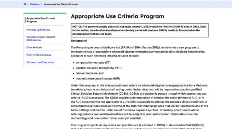 Appropriate Use Criteria - Bracco Reimbursement